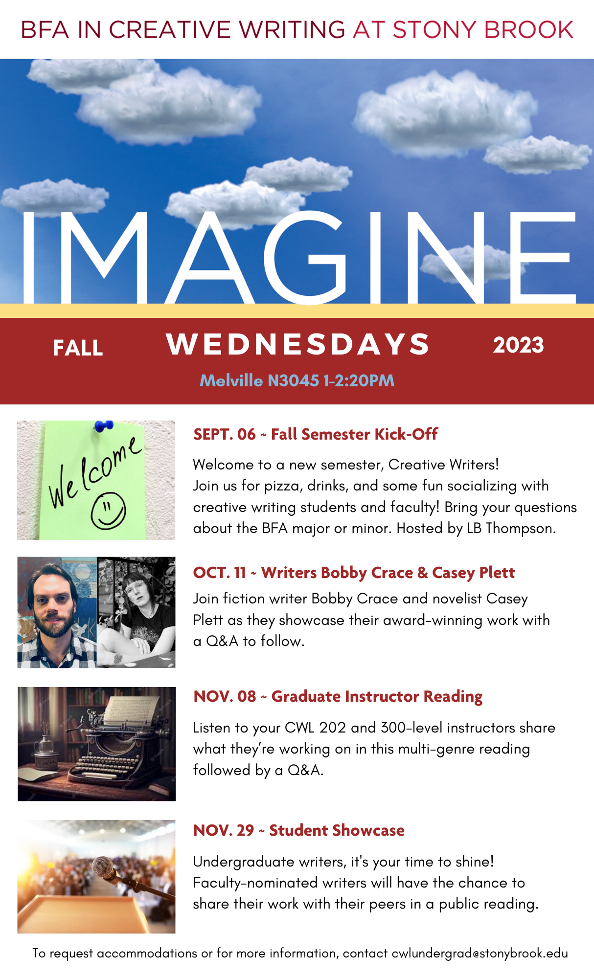 Imagine Fall 2023 | Lichtenstein Center Undergraduate Studies